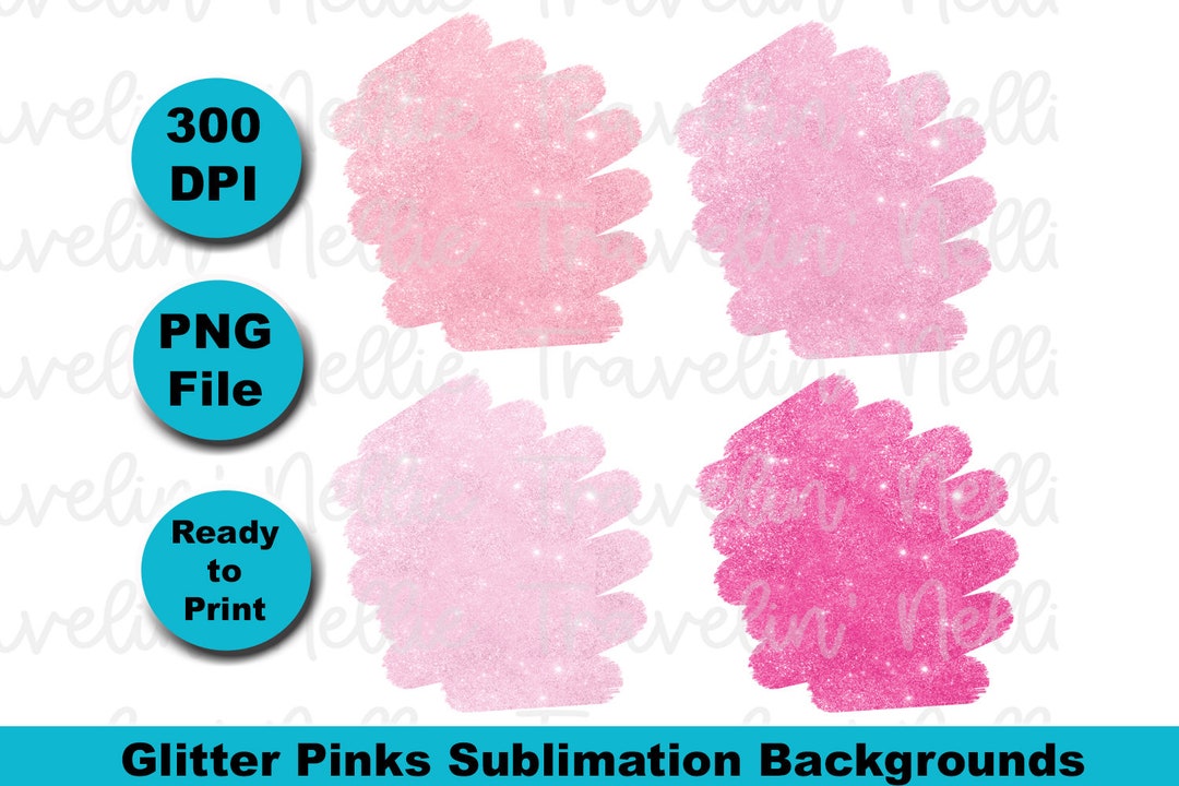 Glitter Pink Background for Sublimation Sublimation Design Downloads ...