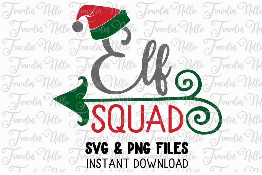 Elf Squad Svg Christmas Svg Holiday Svg Cricut Svg Svg - Etsy