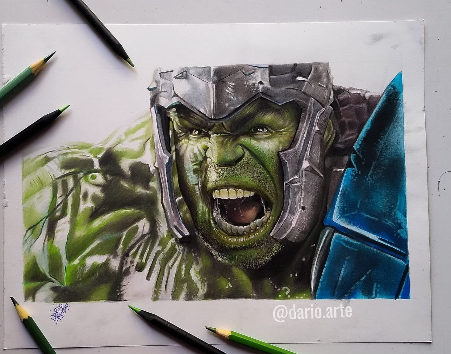 Hulk Drawing Easy