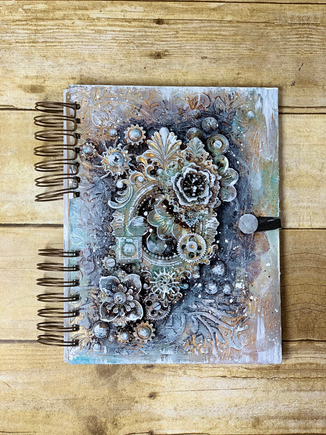 Book of Baroque Altered Cover Winter Dreams - Etsy