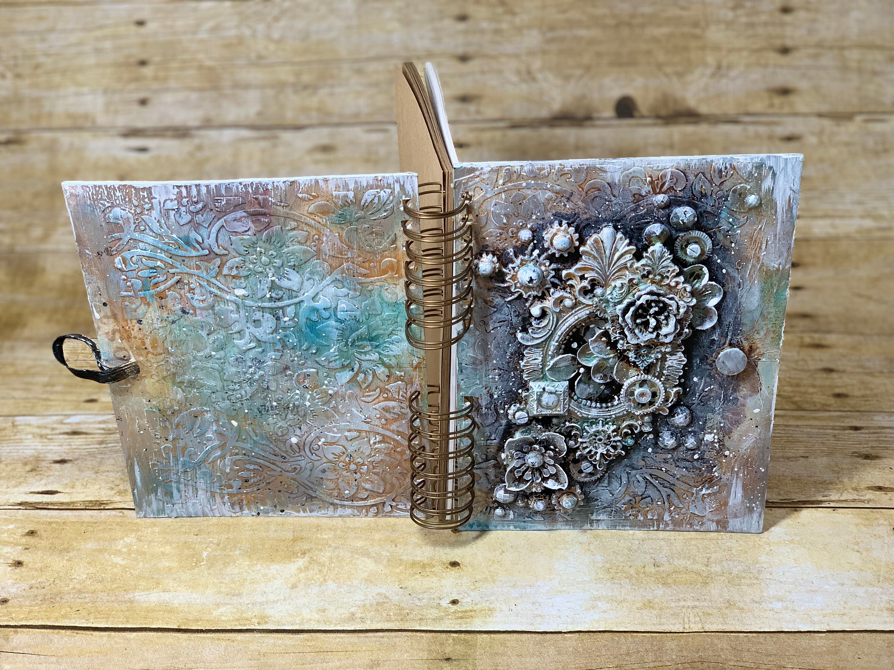 Book of Baroque Altered Cover - Winter Dreams - Etsy