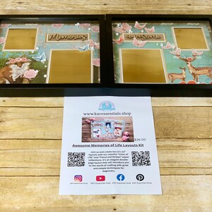 Memories of Life Framed Layouts (2) - Etsy