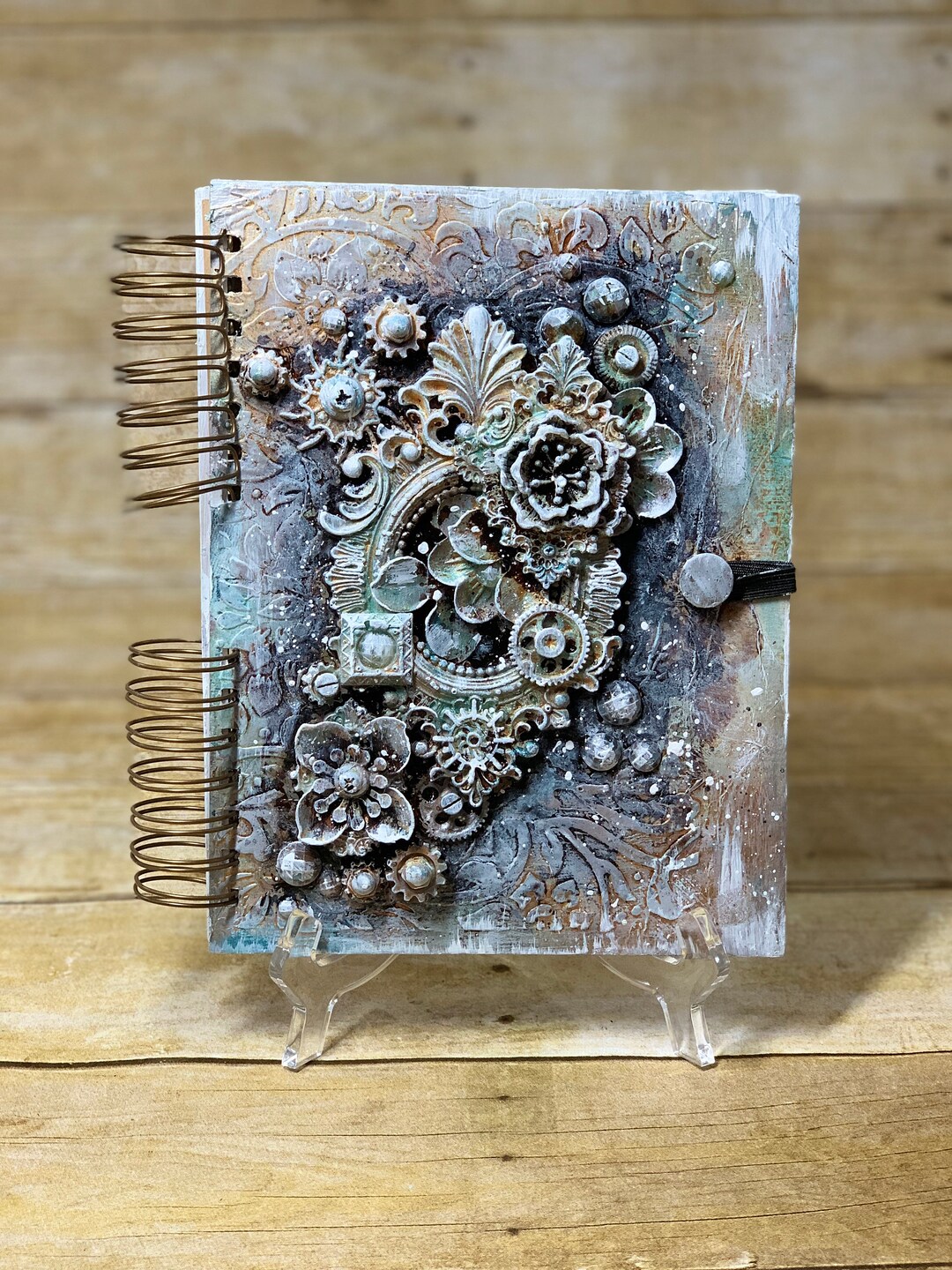 Book of Baroque Altered Cover Winter Dreams - Etsy