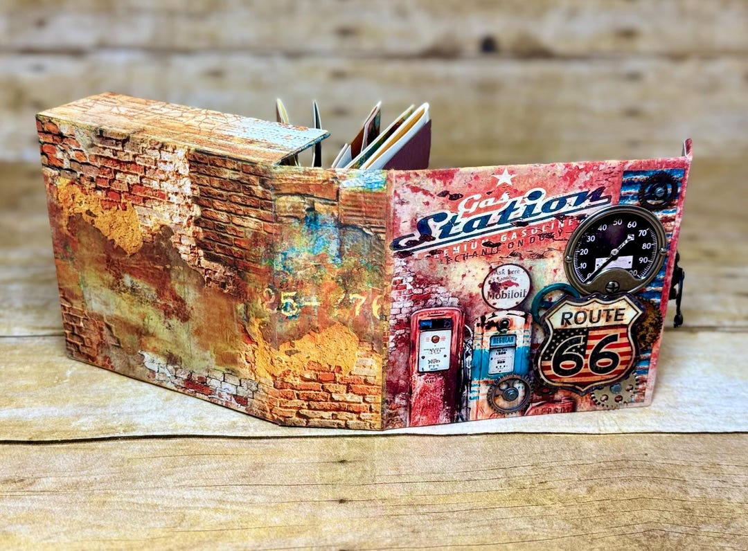 Route 66 Rusty Mini Album - Etsy