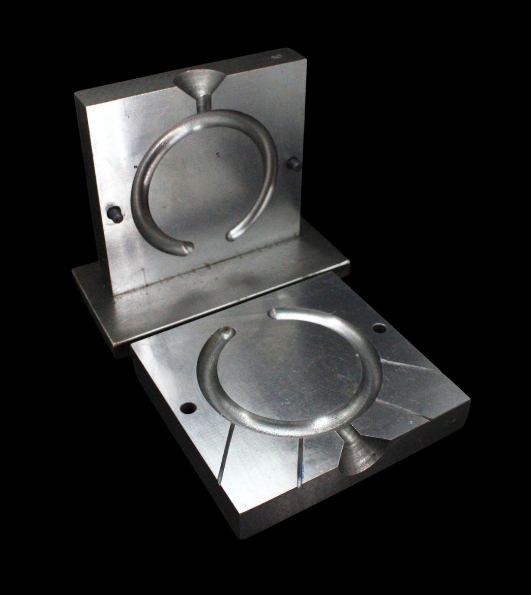 Bracelet Ingot Mold: Two-part Wire Casting With Clamp - Etsy
