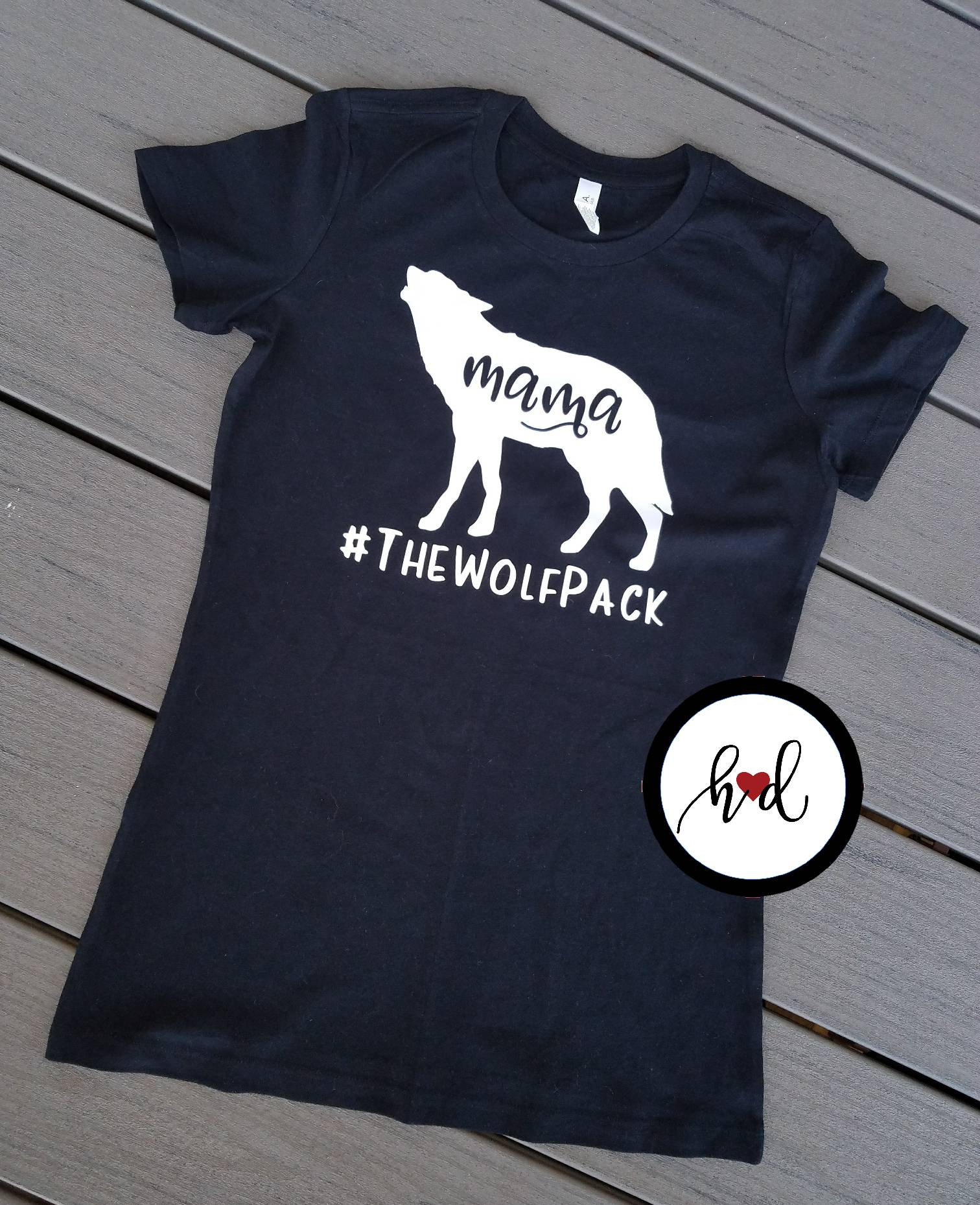 The Wolf Pack Wolf Pack Papa Wolf Shirt Mama Wolf Shirt | Etsy
