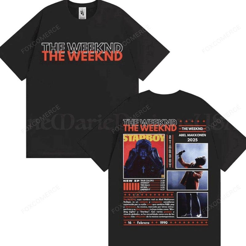 The Weeknd 2025 Merch - Etsy