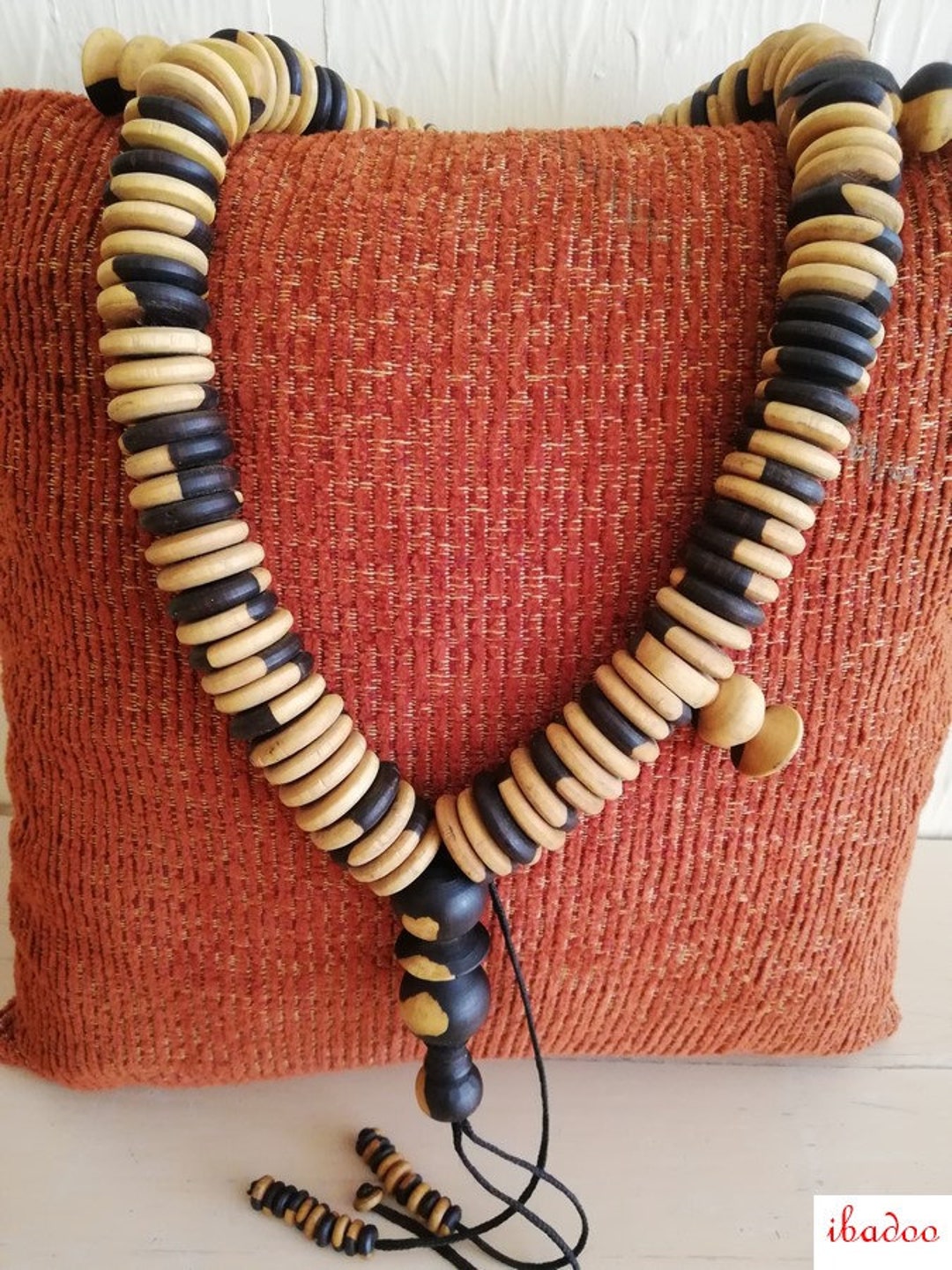Hand-carved Wooden Sufi Tasbih. Baye Fall Jewelry - Etsy