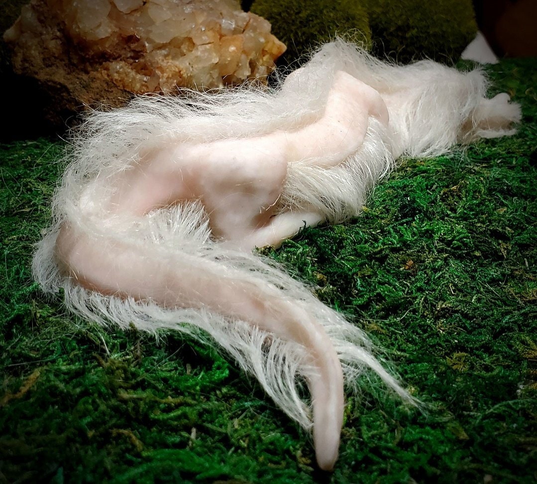 Large Silicone Falcor With Hair - Etsy