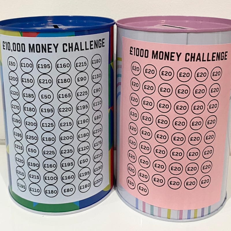 Money Challenge - Etsy