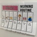 Personalised Visual Routine Chart Morning /evening SEN/ASD Learning ...