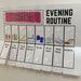 Personalised Visual Routine Chart Morning /evening SEN/ASD Learning ...