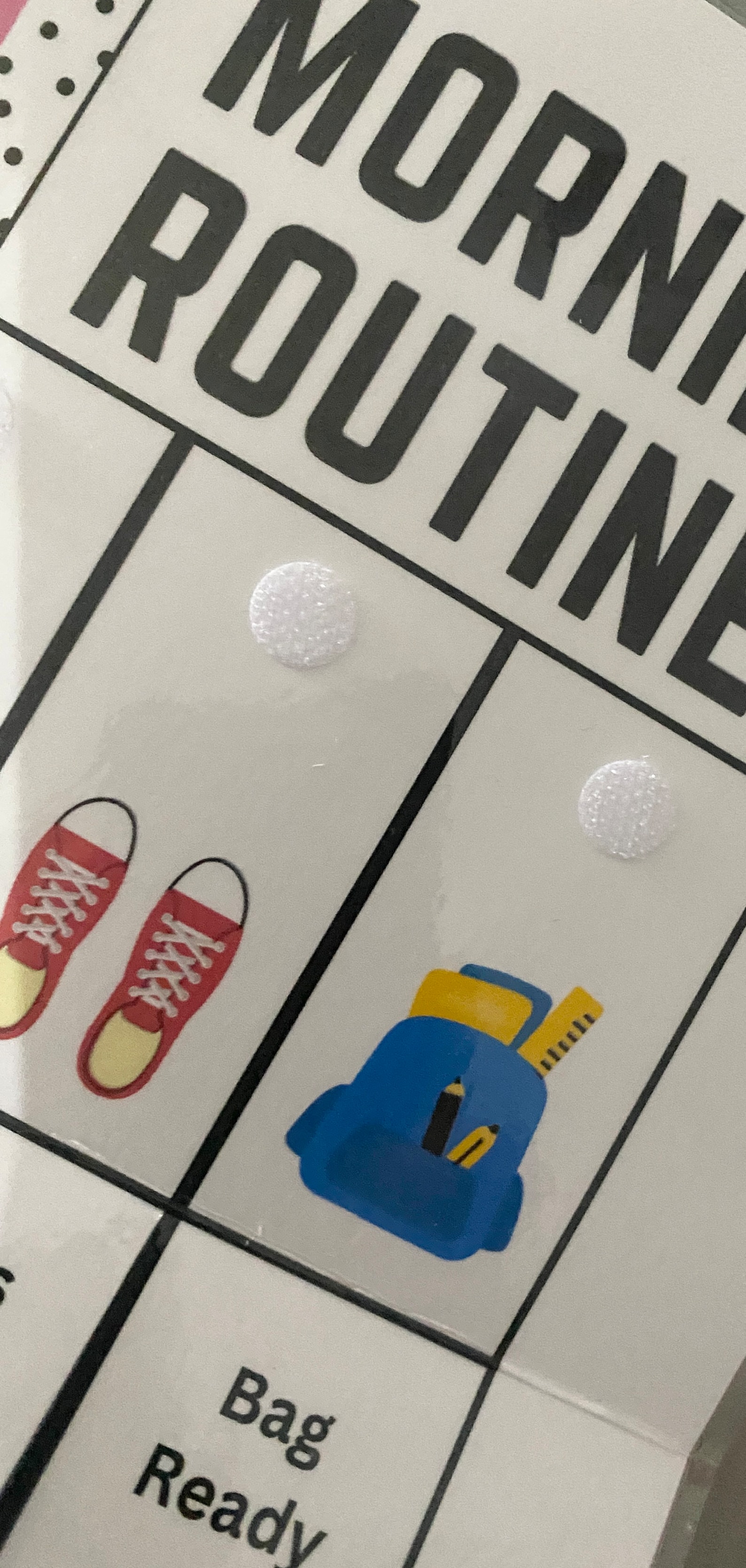 Personalised Visual Routine Chart Morning /evening SEN/ASD Learning ...