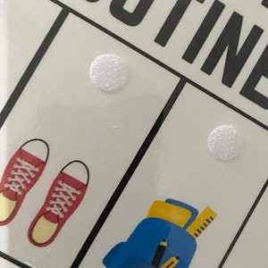 Personalised Visual Routine Chart Morning /evening SEN/ASD Learning ...