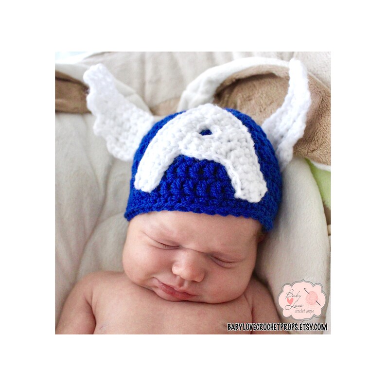 Captain America Classic Disney Marvel Infant Newborn Baby Outfit Beanie ...