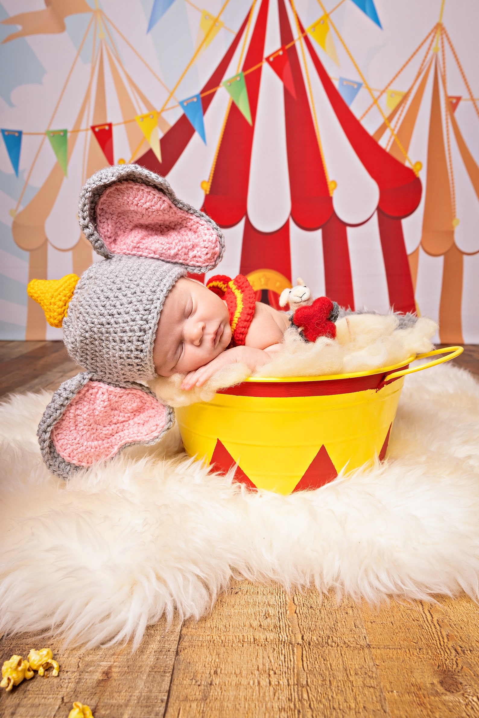 Dumbo Flying Elephant Trunk Disney Infant Newborn Baby Outfit - Etsy