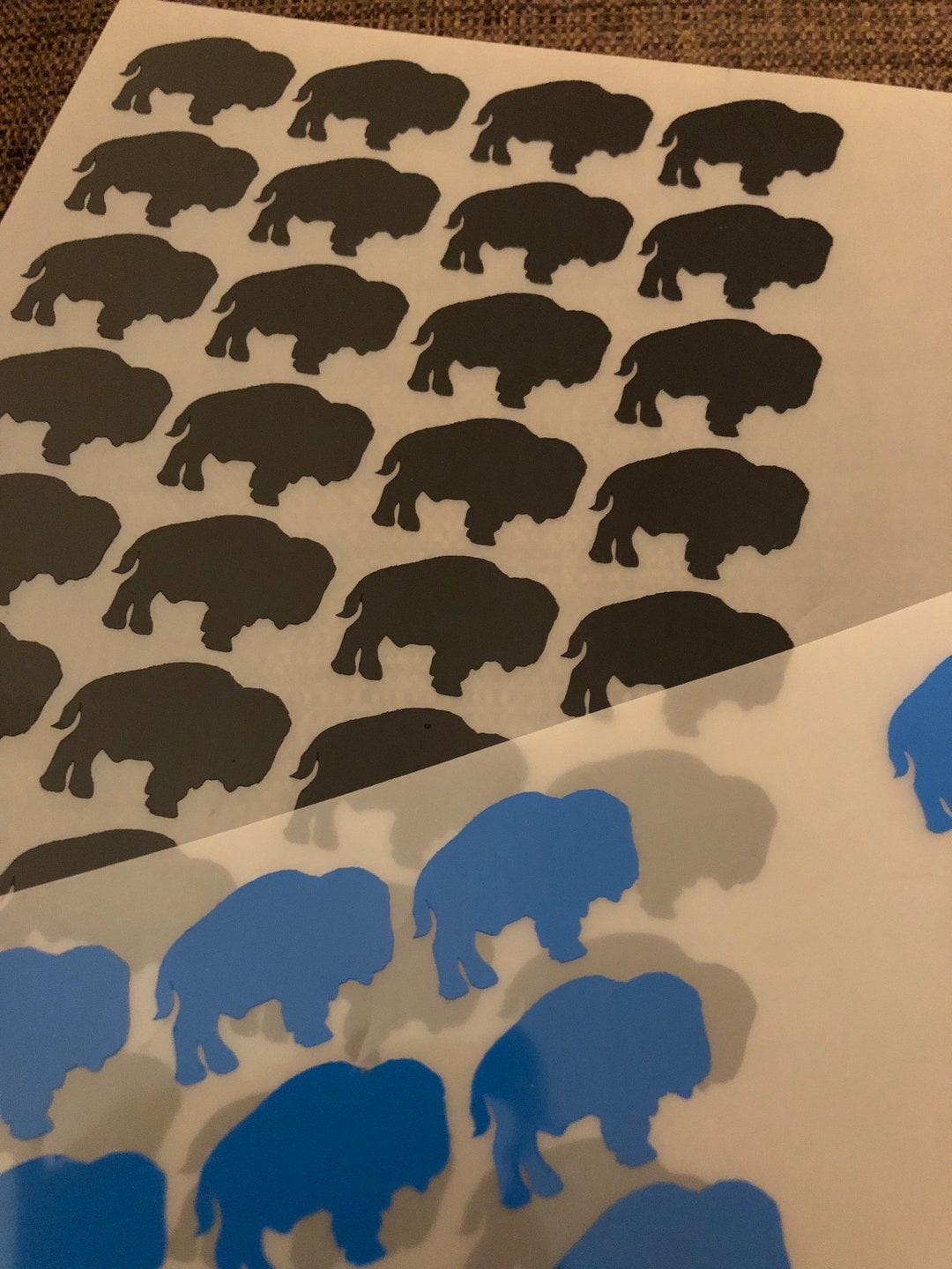 48 Buffalo Stickers (approximately 1.25” Wide) - Etsy