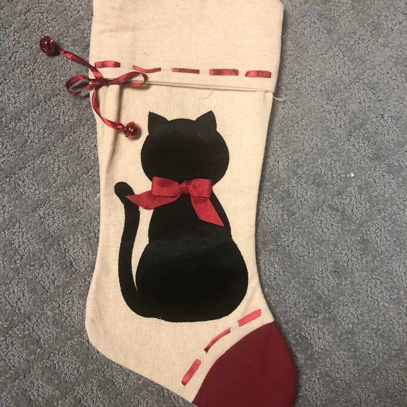 Cat Stocking - Etsy