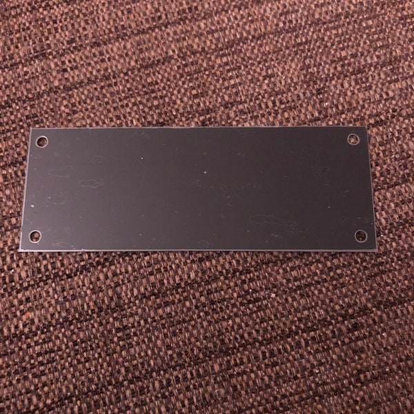Engraved Plaque Gold With Black Writing - Etsy
