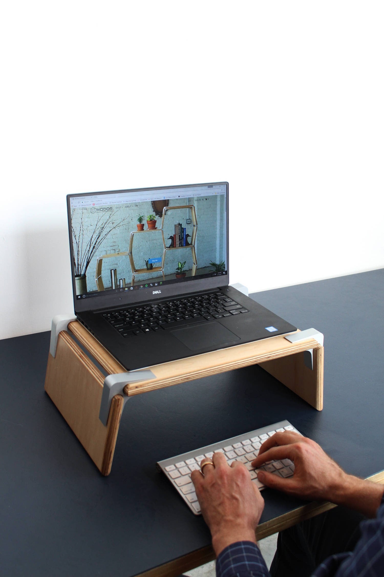 Wood Laptop Stand / Monitor Stand Ply Wood Furniture Work | Etsy