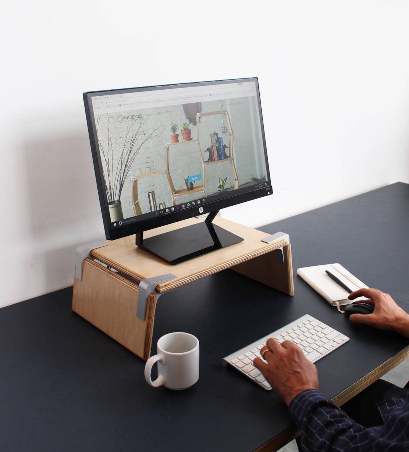 Wood Laptop Stand / Monitor Stand Ply Wood Furniture Work - Etsy Denmark