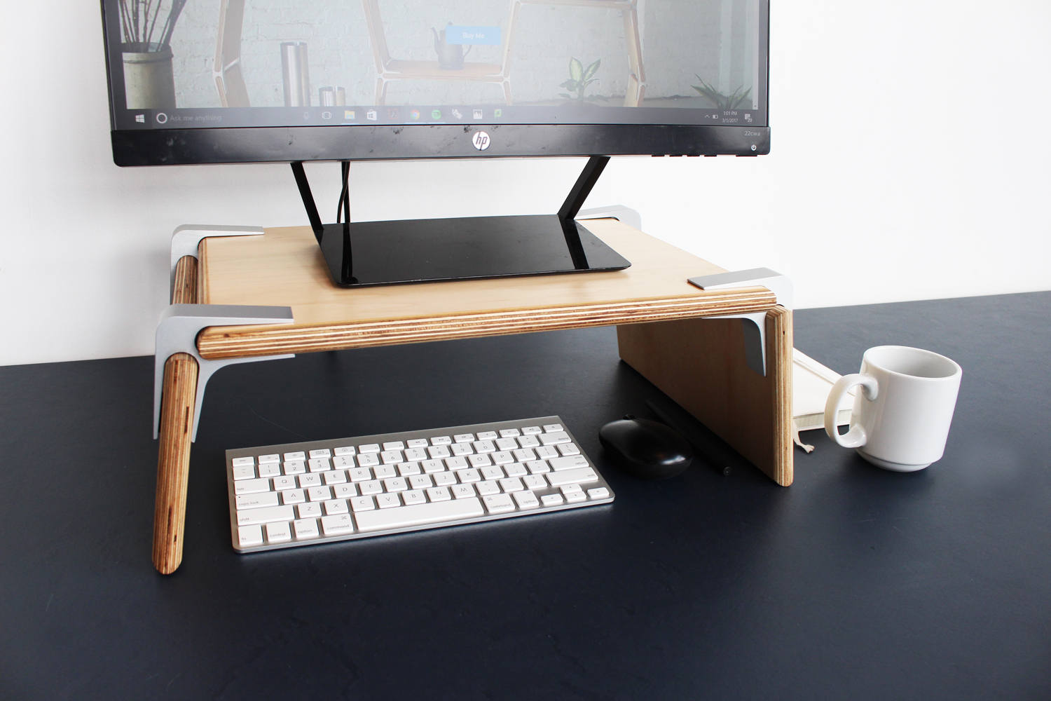 Wood Laptop Stand / Monitor Stand Ply Wood Furniture Work | Etsy