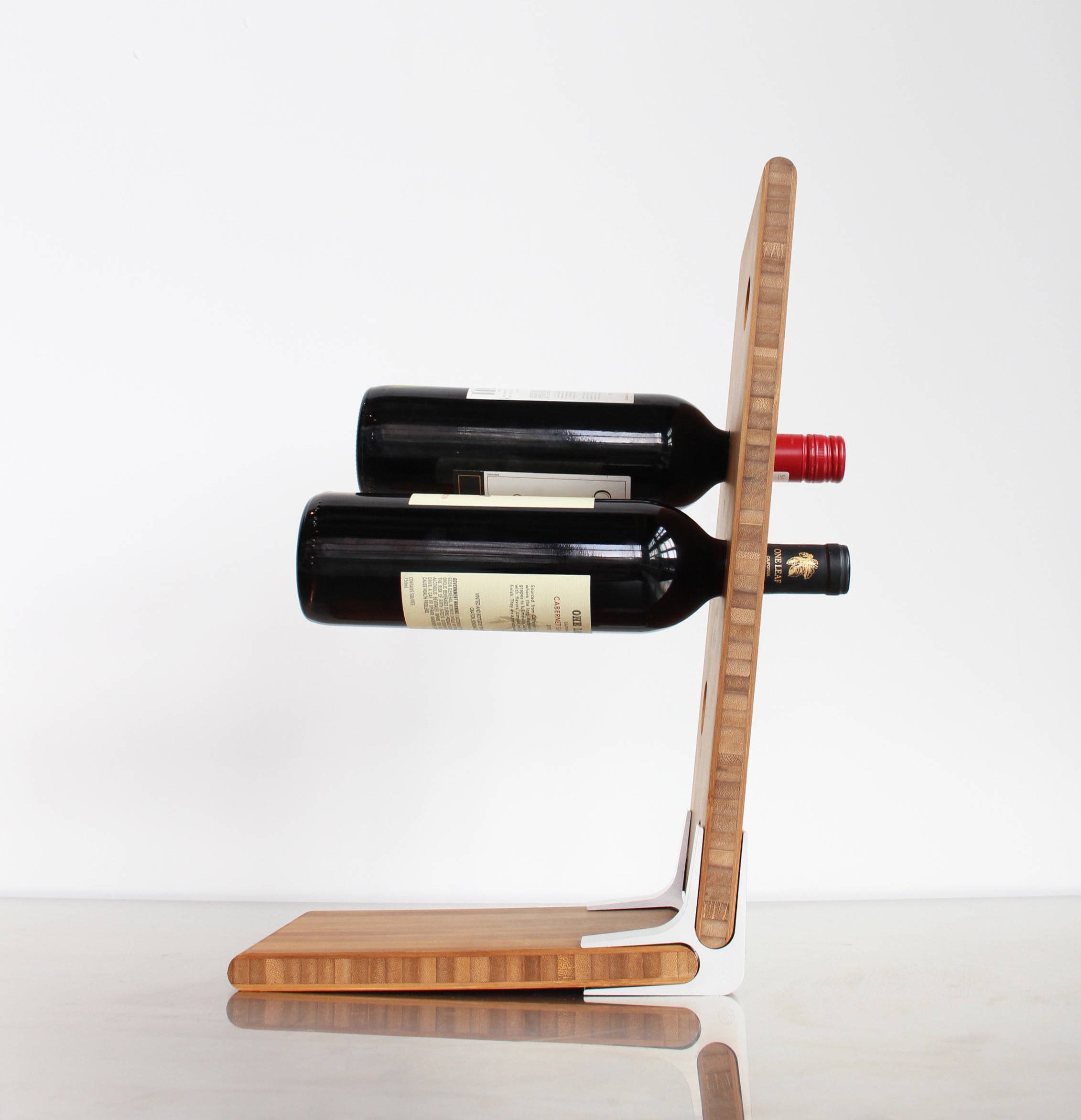 5 Bottle Wooden Wine Rack Ply Wood Furniture Wine Lover - Etsy