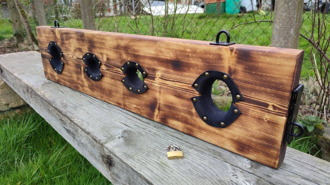 Custom Wrist to Ankle Bondage Stocks - Made to Order BDSM Dungeon ...