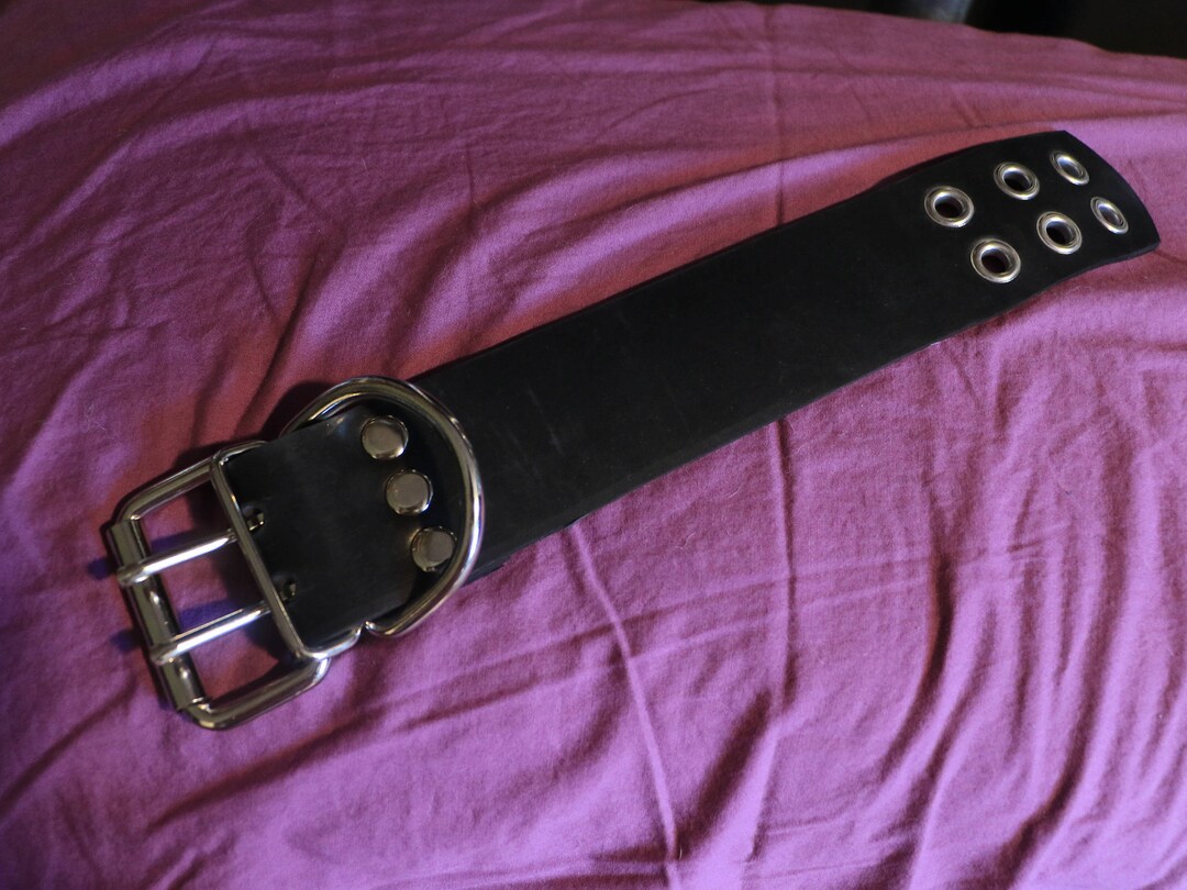 2' Rubber Ankle Cuffs Heavy Duty Rubber BDSM VEGAN - Etsy