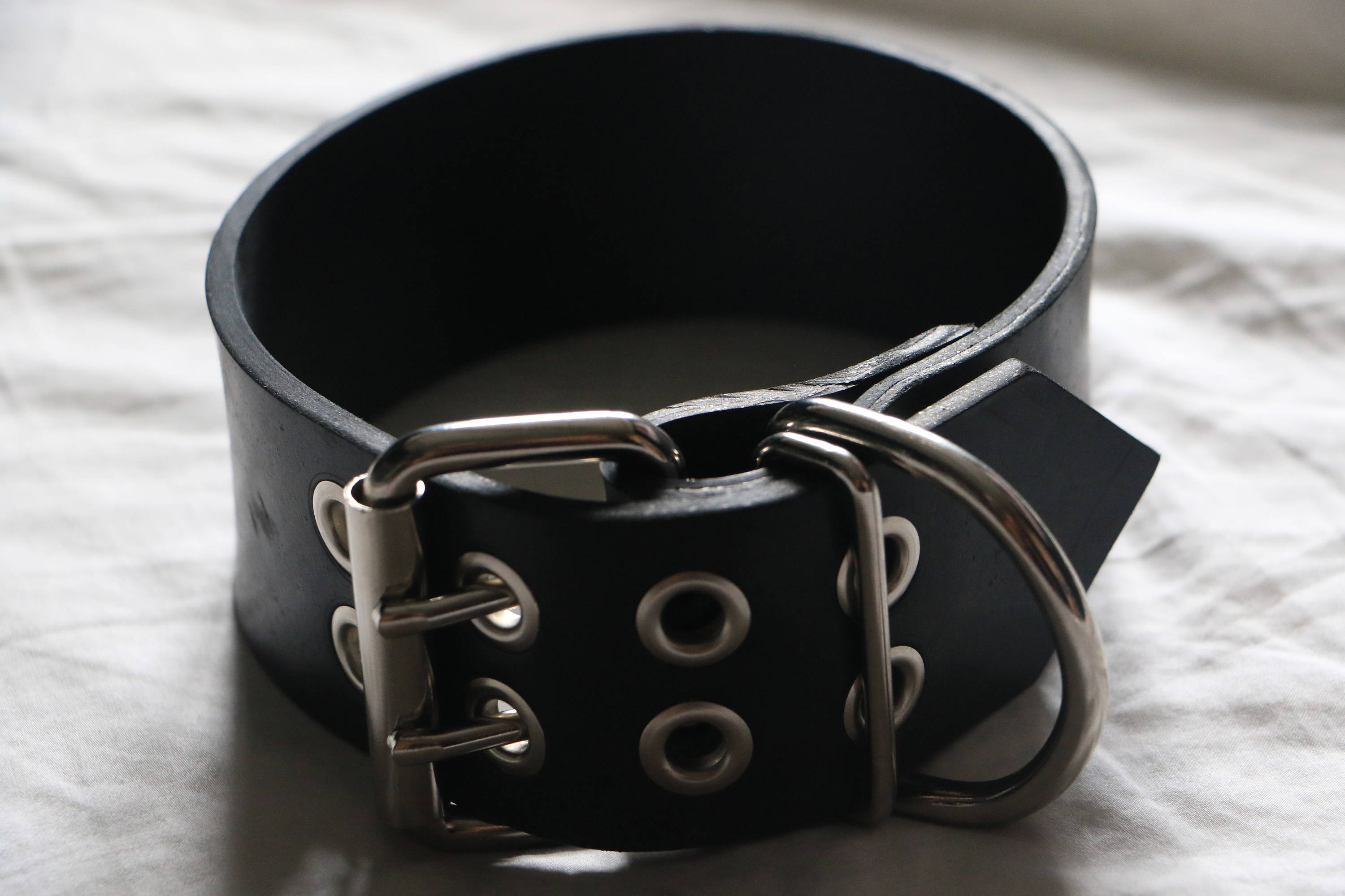 Rubber Collar for Bondage Heavy Duty Rubber BDSM VEGAN | Etsy