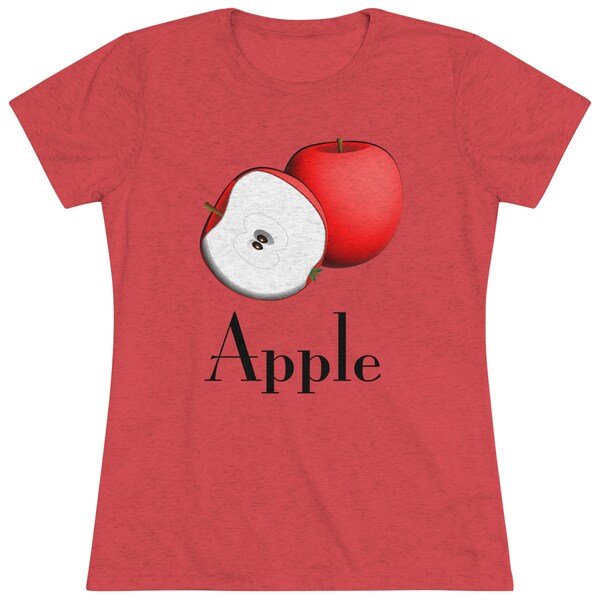 Apple T Shirt - Etsy