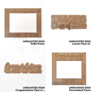 Personalised School Leavers Selfie Frame - Etsy UK