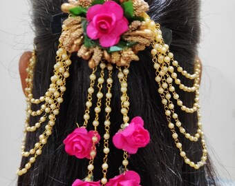 Wedding Gajra Jewelry - Etsy