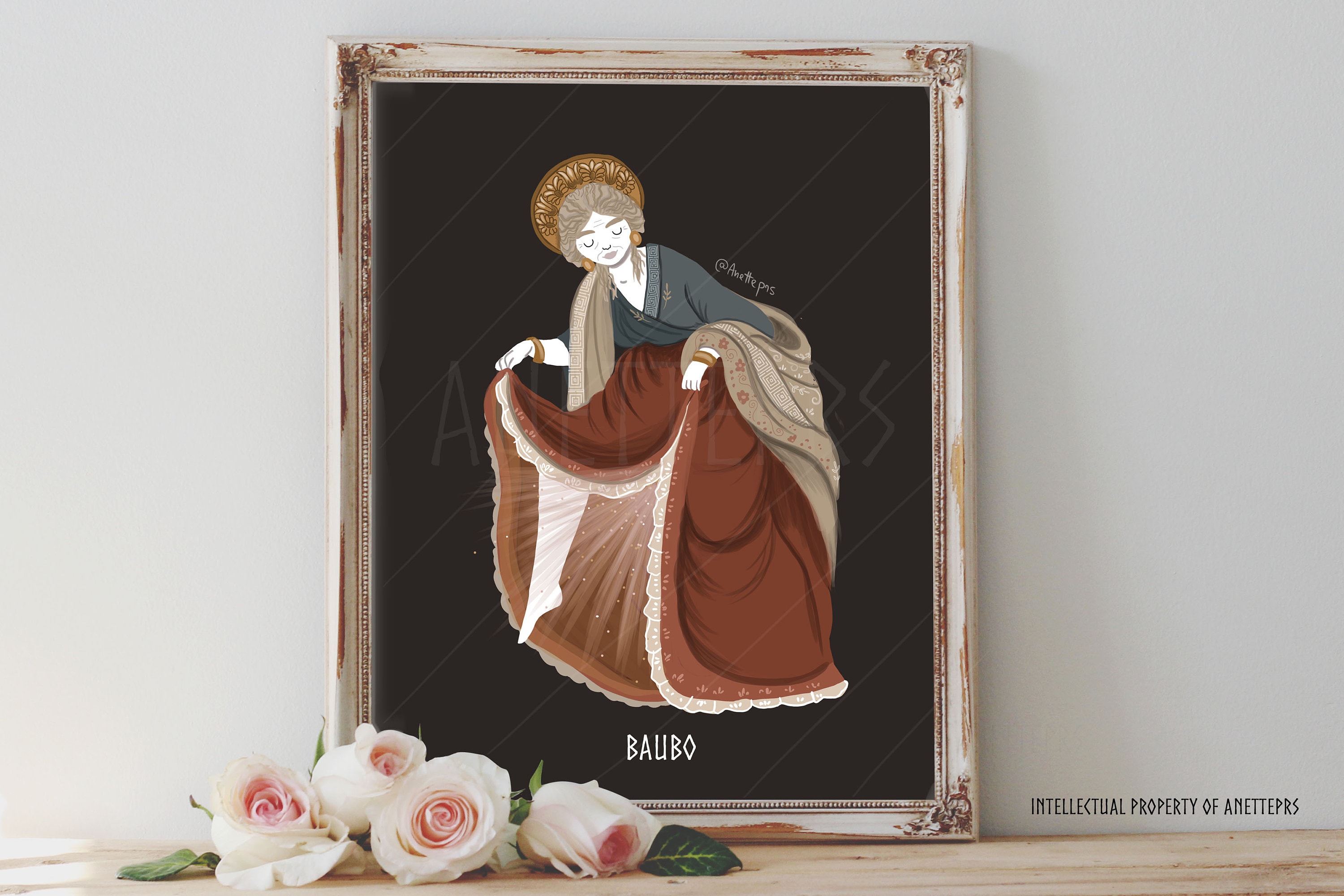 Art Poster Print Baubo Goddess Greek Mythology Lewd Jokes - Etsy Australia