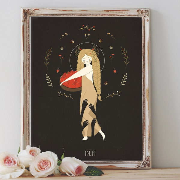 Idun the Norse Goddess of Youth - Etsy