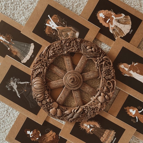 Imbolc Poem Printable Wall Art Wheel of the Year Saint - Etsy