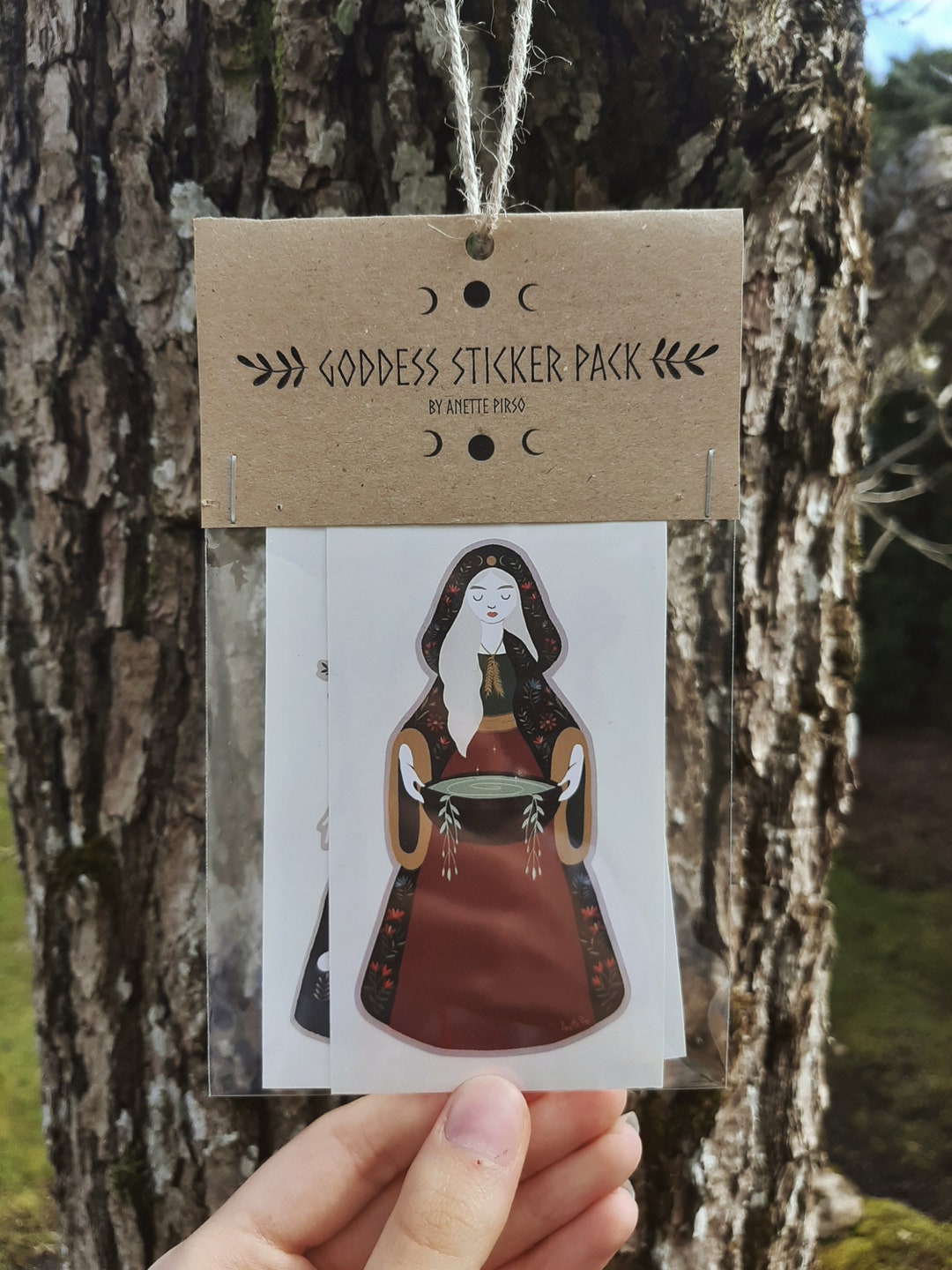 Goddess Die-cut Customizable Sticker Pack - Norse Greek Celtic Etc ...