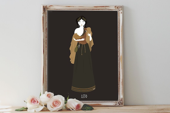 Leto Symbol Der Griechischen Mythologie