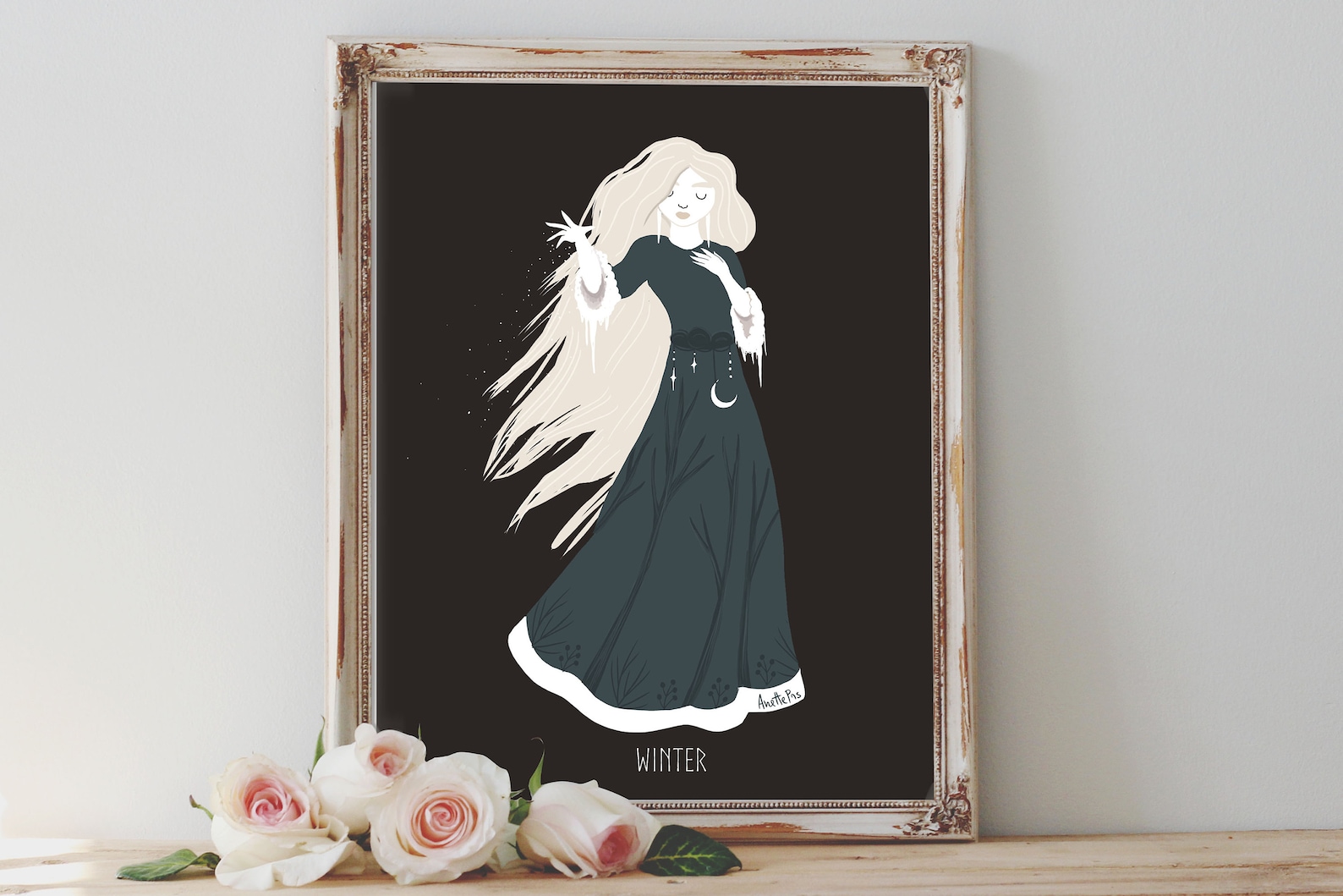 Seasons Art Package Winter Spring Summer Autumn / Fall Femme - Etsy