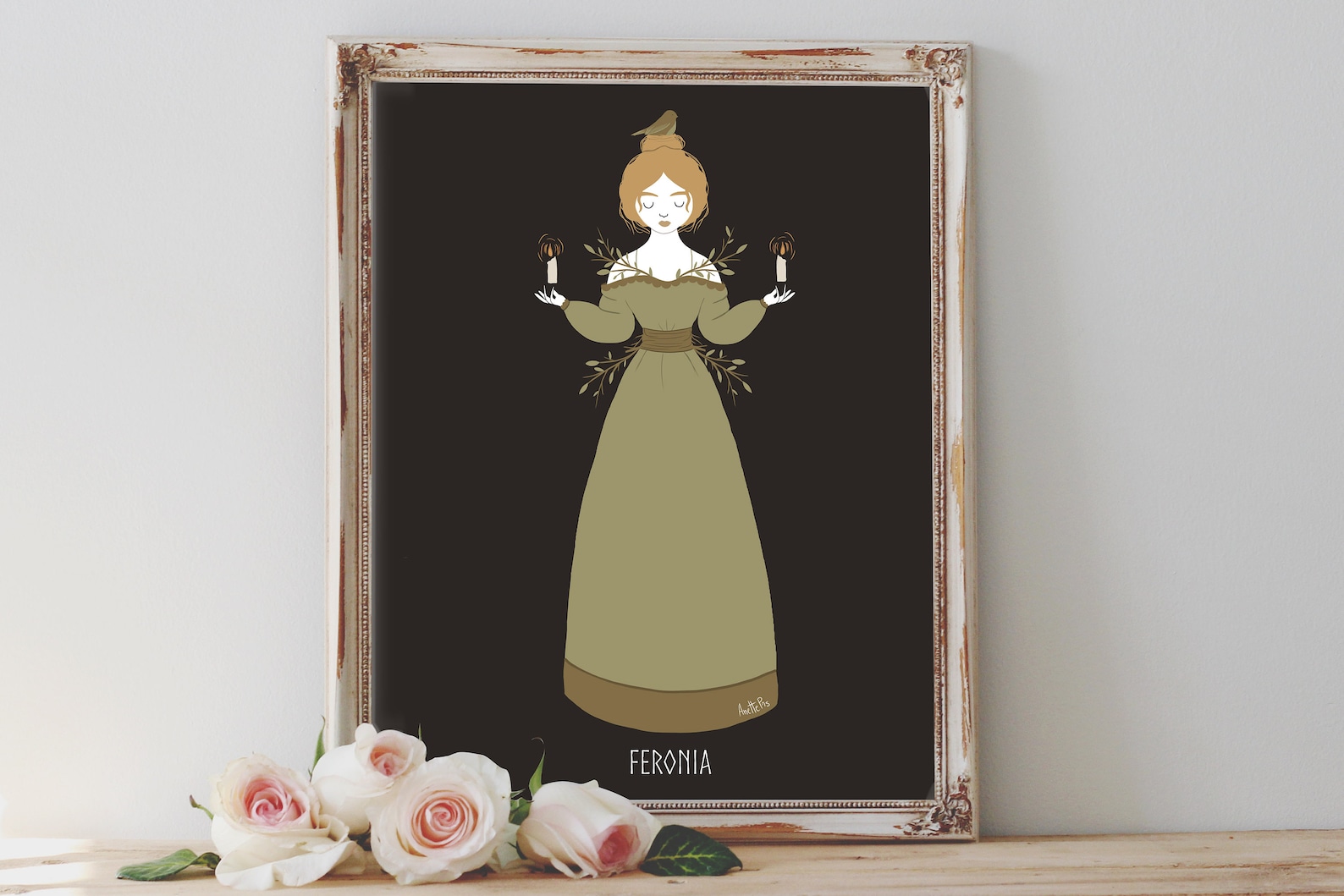 Art Poster Print Feronia Goddess Roman Mythology Fertility - Etsy