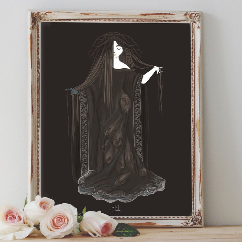Hel Goddess - Etsy