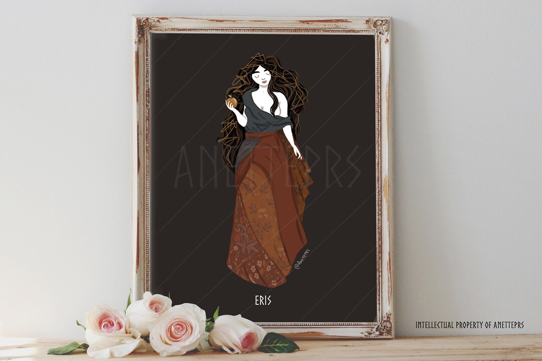 Art Poster Print - Eris Goddess Discord Greek Mythology Divine Feminine ...