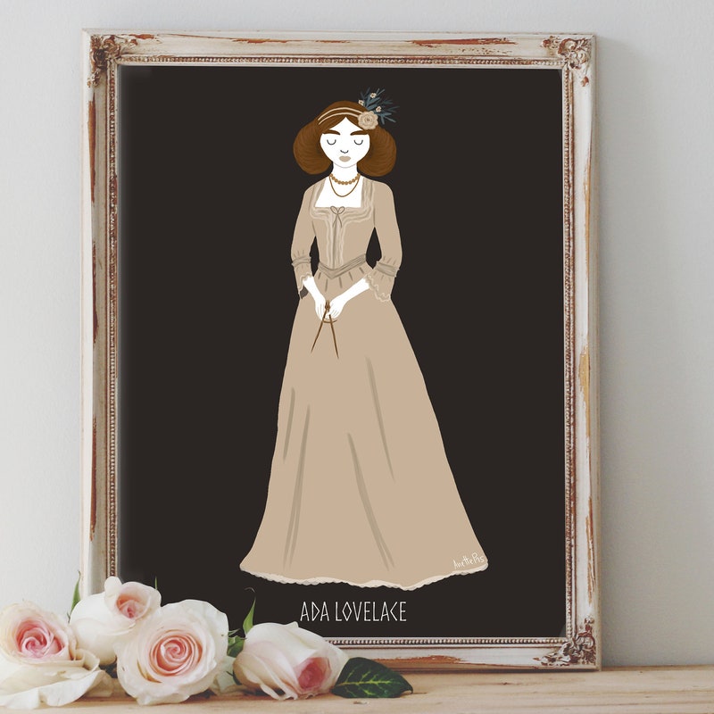 Ada Lovelace Art - Etsy