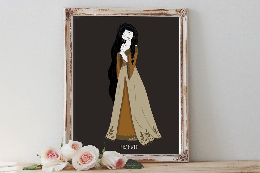 Art Poster Print - Branwen Goddess Welsh Celtic Mythology Divine ...