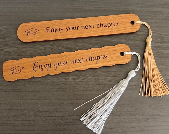 Graduation Quote Bookmark, Wooden Grad Bookmark, Laser Engraved ...