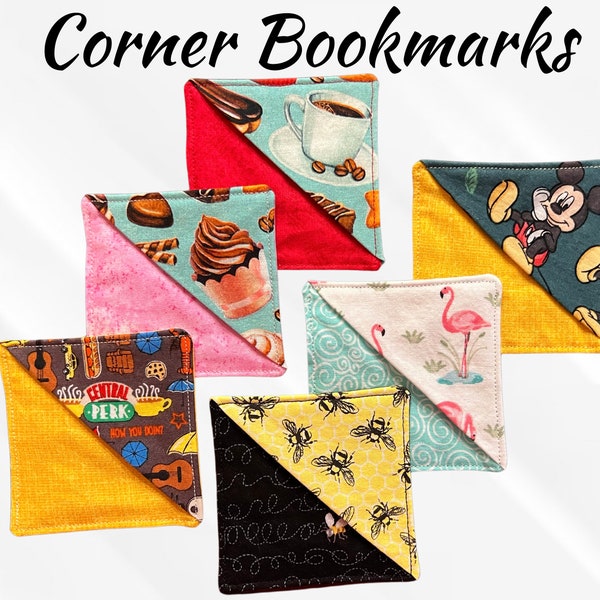 Corner Bookmark - Etsy