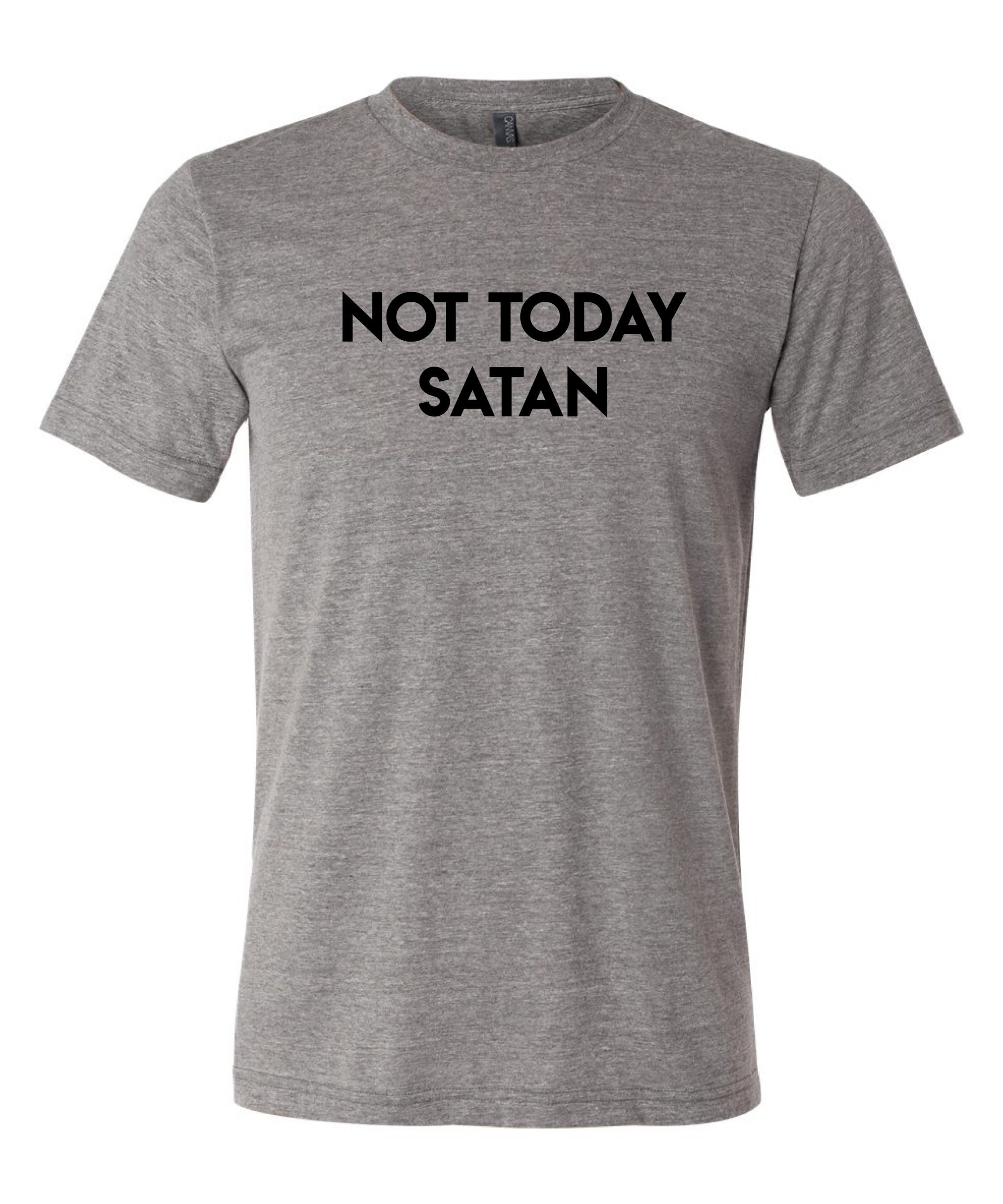 Not Today Satan T-shirt-satan Shirt-christian T-shirt-christian Gift ...