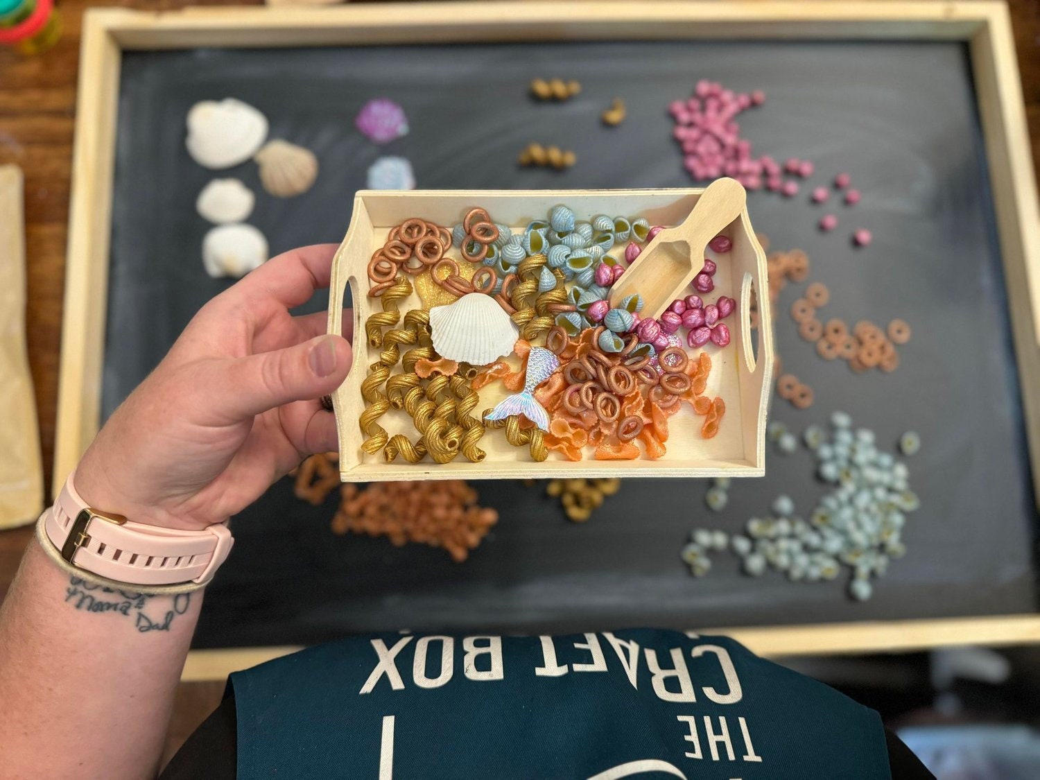 Mermaid Sensory Bin Filler - Etsy