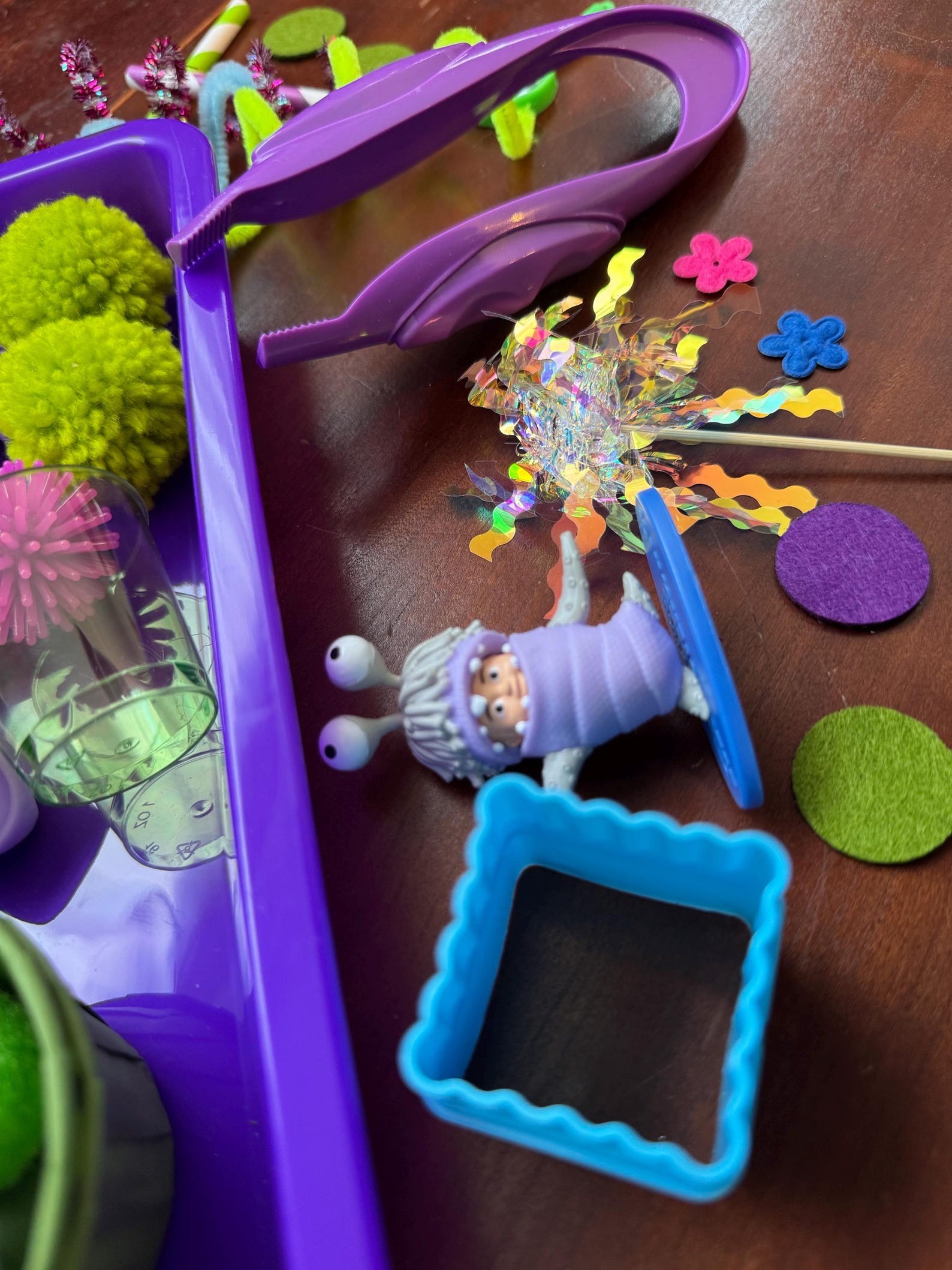 Monsters Incorporated Tray and Play Sensory Kit - Etsy
