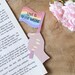 Pride Flag Pride Month Bookmark Laminated Bookmark Pride - Etsy